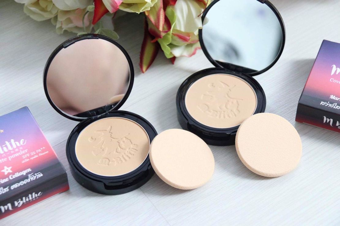 mblithe cover matte powder SPF 25 PA++